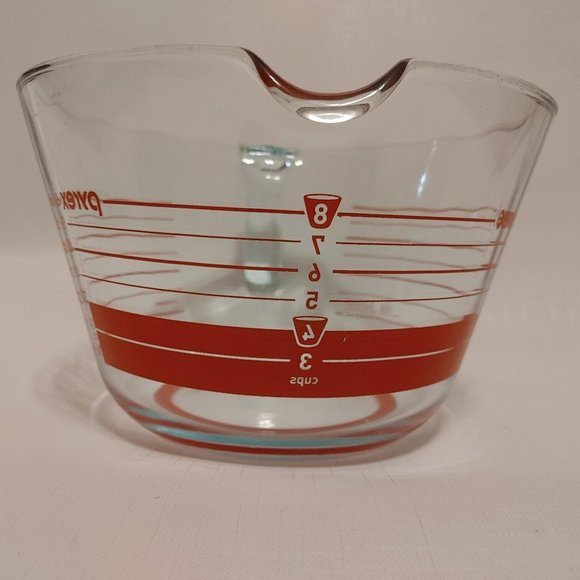 Pyrex | Kitchen | Pyrex 8 Cup Measuring Cup Huge Made In Usa Rubber ...